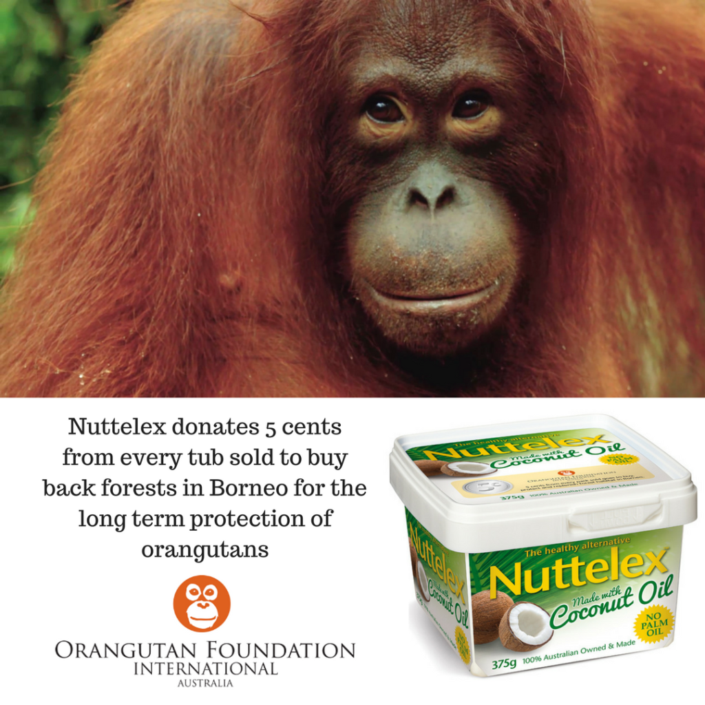 Cyber Customer Care » SPONSORSHIP PARTNERSHIP Nuttelex / Orangutan ...